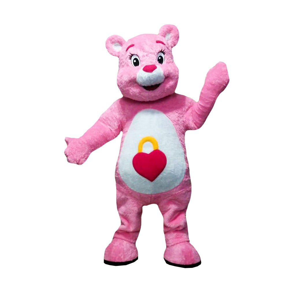 Care Bear Pink Secret – Quality Mascots Costume